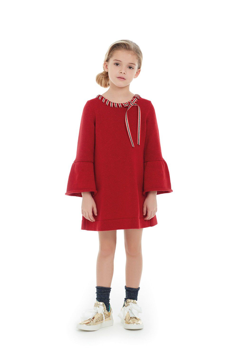 Abito ValMax in tessuto bouclé da bambina | CLO Abito ValMax in tessuto bouclé da bambina | CLO